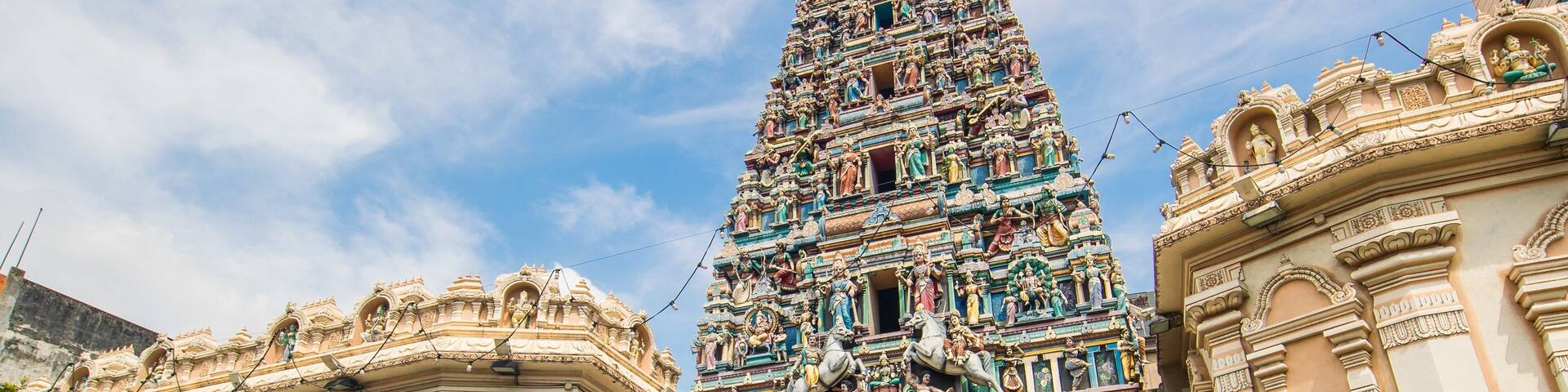 Sri Maha Mariamman Temple featuring heritage architecture