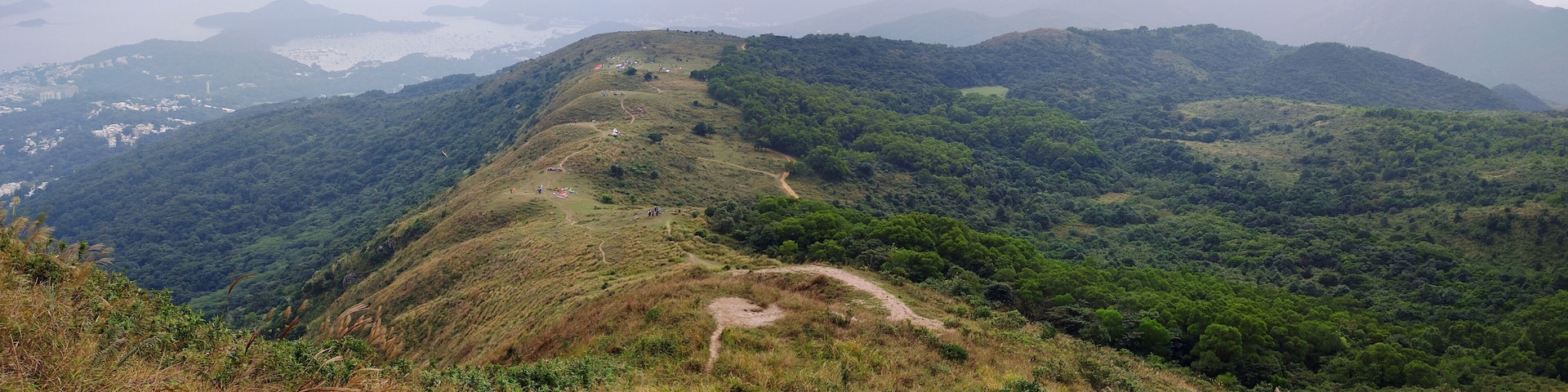 Ngong Ping, Sai Kung from the Pyramid Hill