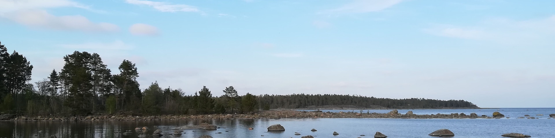A protected forest and old iron works owned by my current employers on the east coast of Sweden. This photo is looking out to the Baltic.