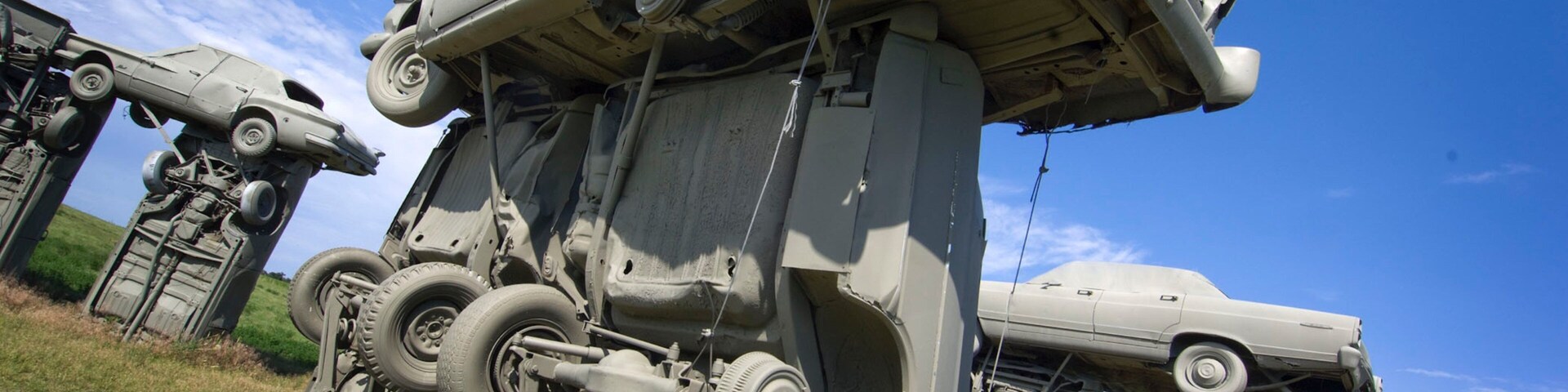 Carhenge showing outdoor art
