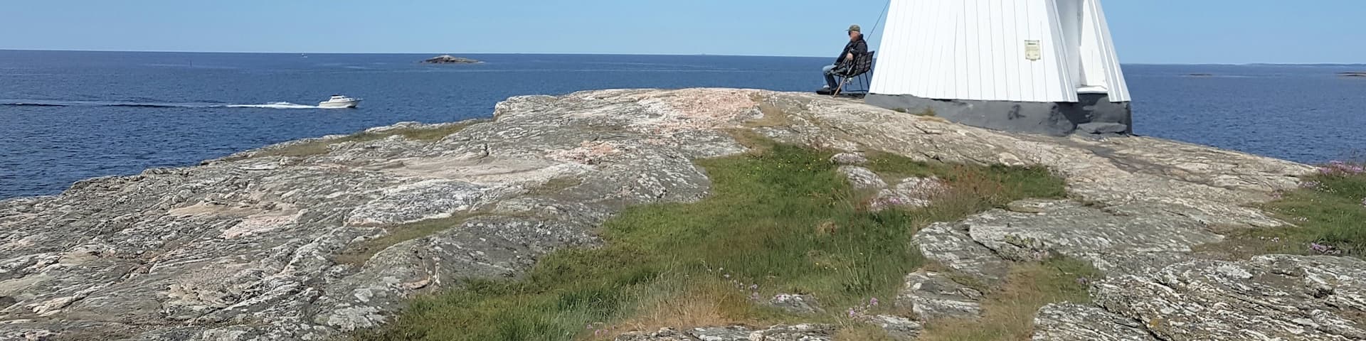 Nice Lighthouse over the sea