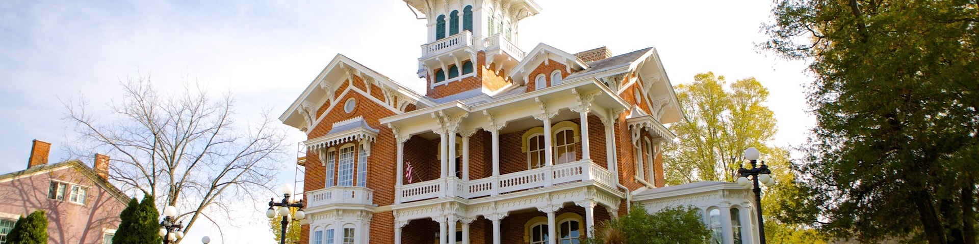 Galena mostrando uma casa, elementos de patrimônio e arquitetura de patrimônio