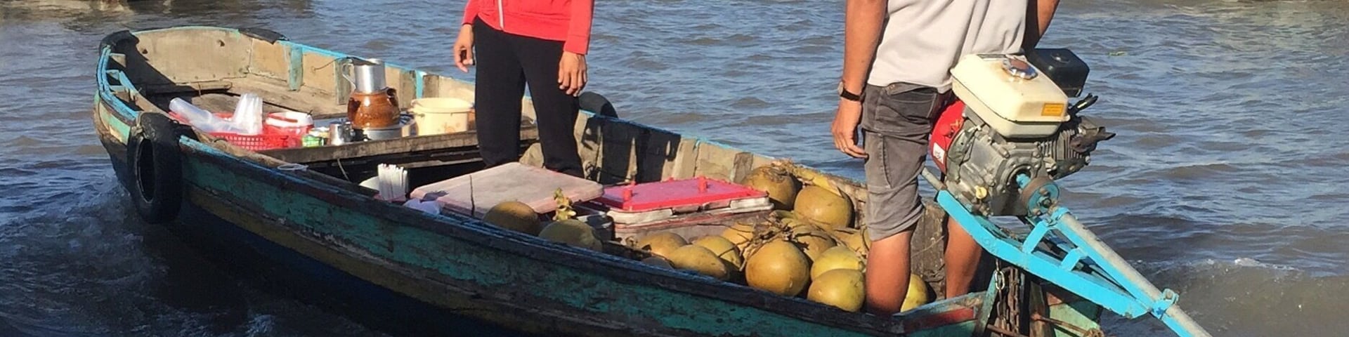 Would recommend a cruise along the Mekong in Can Tho to see the floating markets. You can enjoy a coffee or even jump on one of the boats to grab some fresh pineapple. Amazing to see how they trade every day on the water