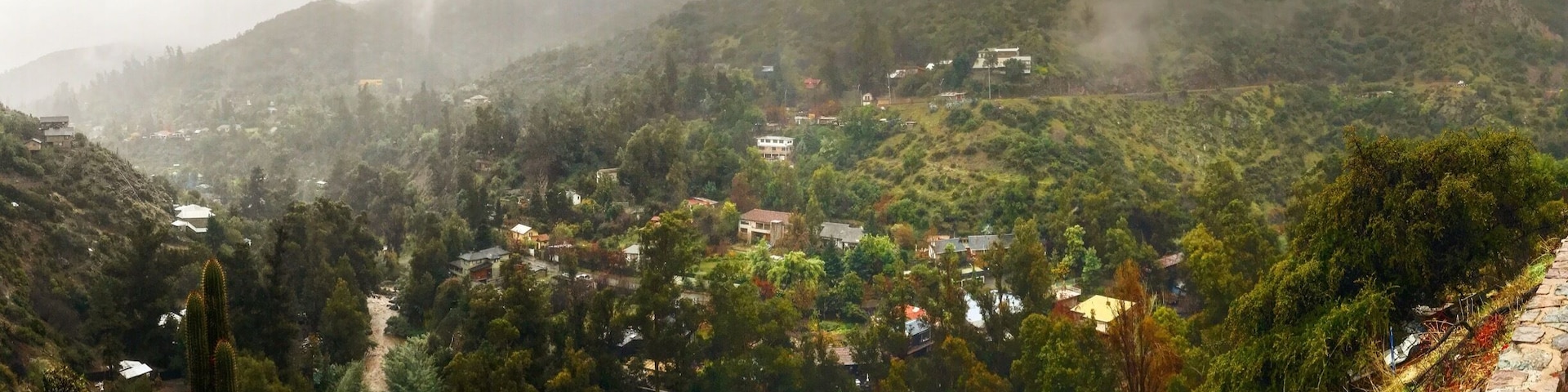 Shot on the side of the road on the way to Valle Navado