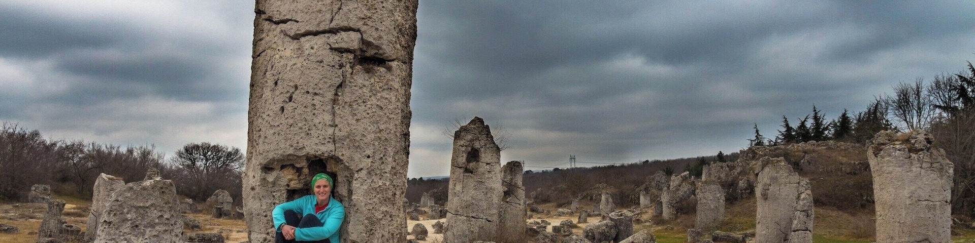 A walk through the Stone Forest in Bulgaria in the stormy weather.
#InStone