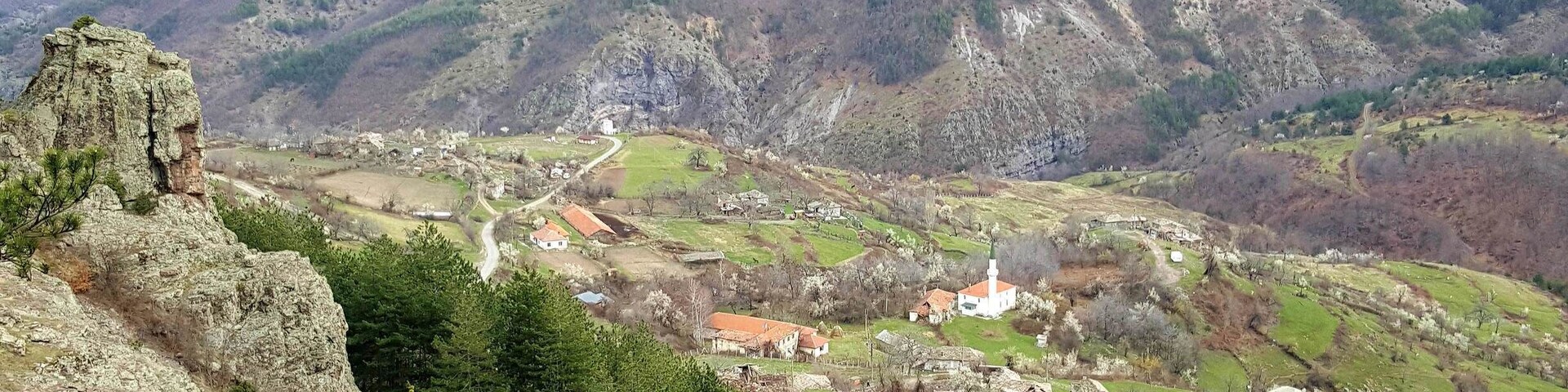 Eastern Rhodopes, one of high situated villages during the early spring! Spectacular view :-)