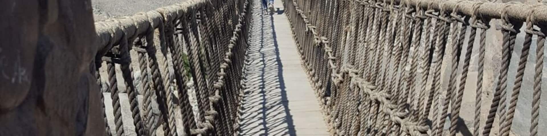 The only thing for kilometers around, except for the quaint petroglyph museum of Miculla just across the road.