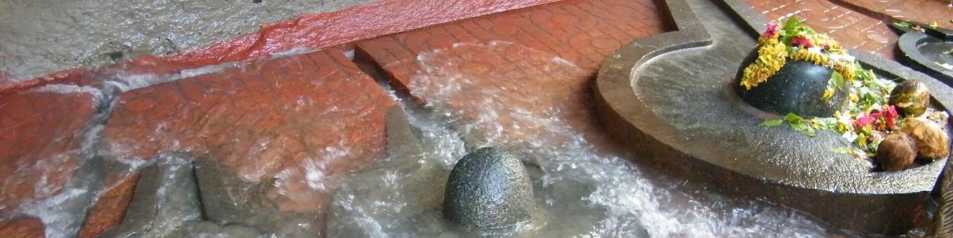 Speciality of this temple is that Shiva gets bathing by the sea water