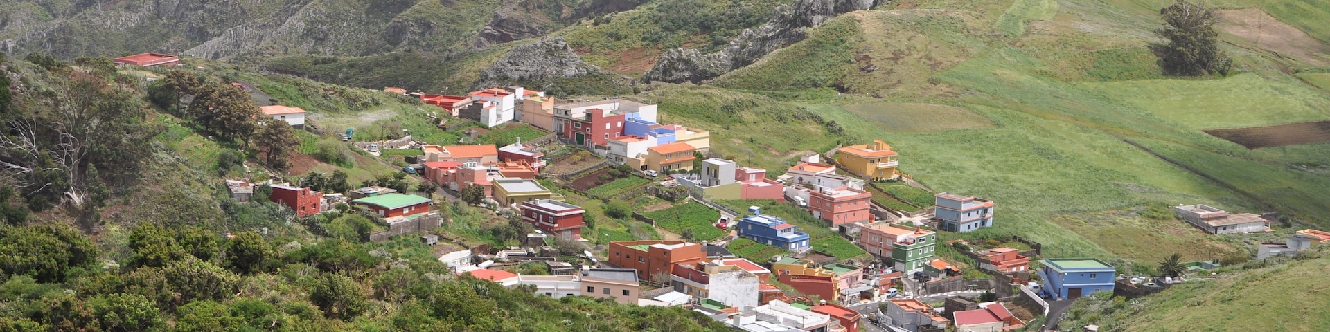 Vista del barrio de Jardina