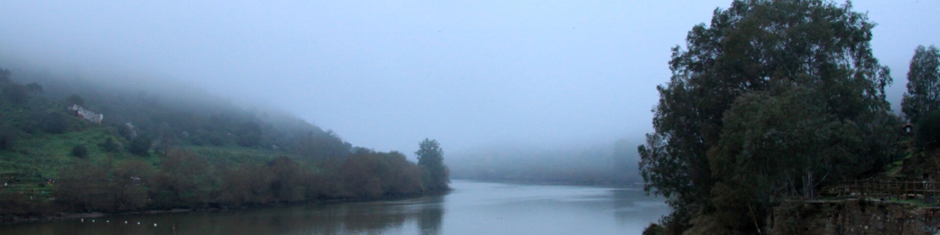 Pomarao - Guadiana in the morning mist