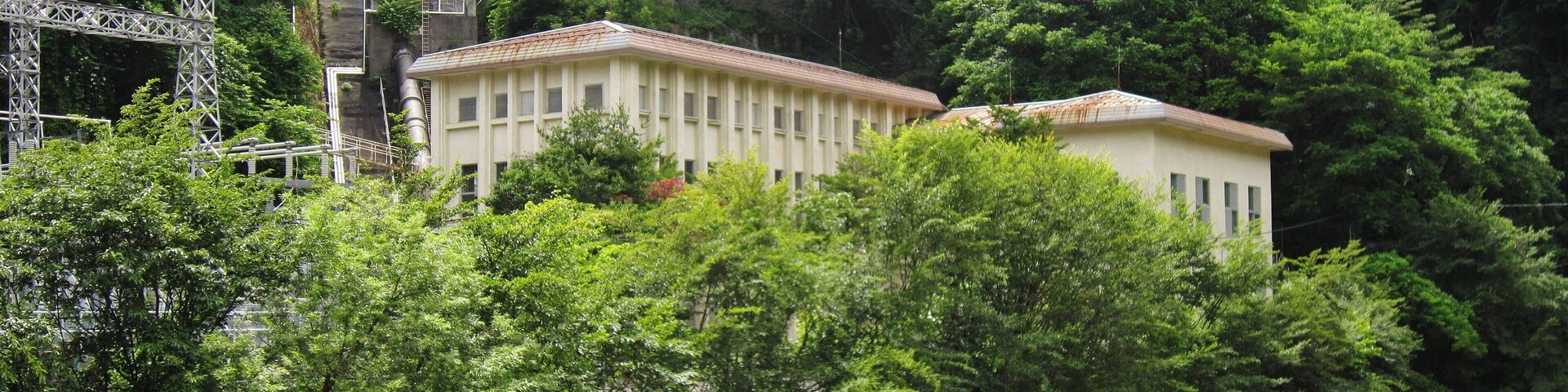 Saikubo hydroelectric power station.