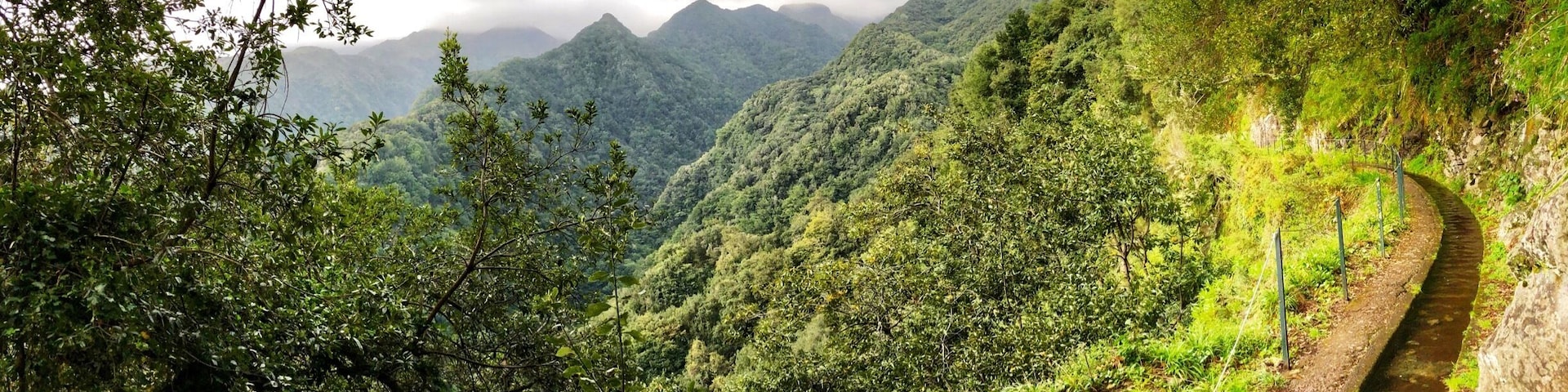 PR18 Rei Levada Walk in Sao Jorge, Madeira Island. Fabulous walk, some vertigo moments, but worth it!