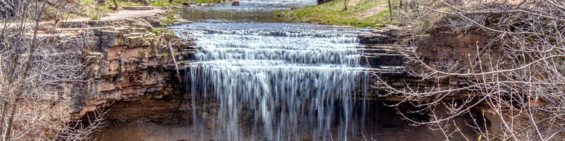 The large falls.
