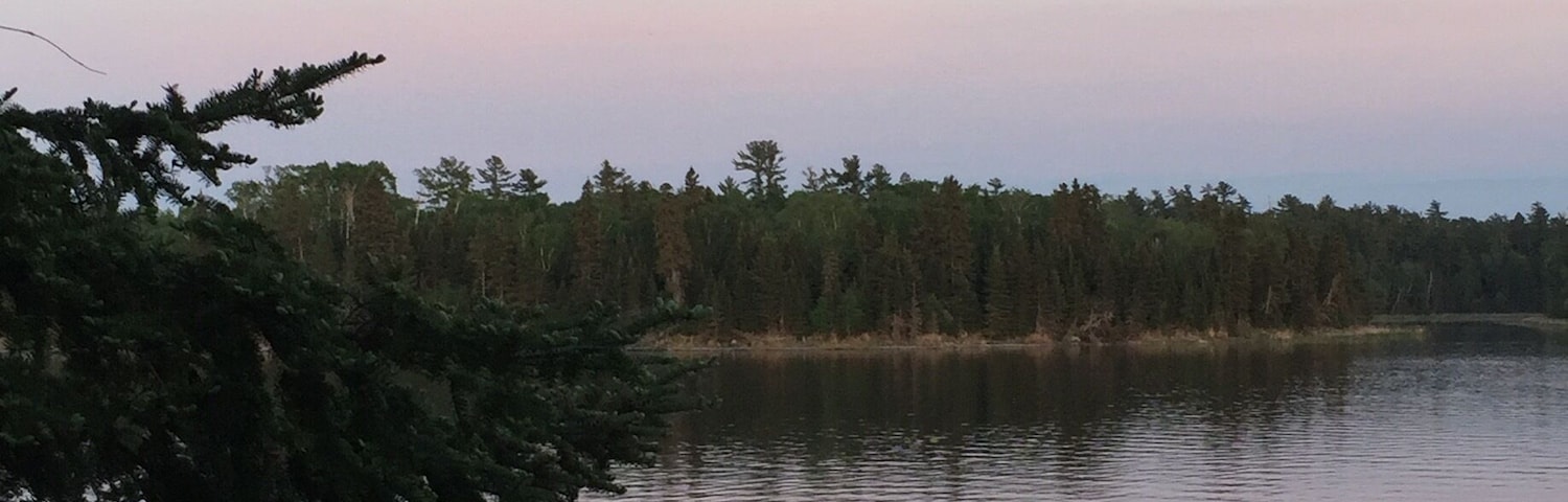 Calm night at the cabin