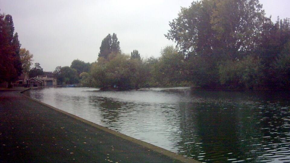 The Ilford Lane end of Barking Park Lake