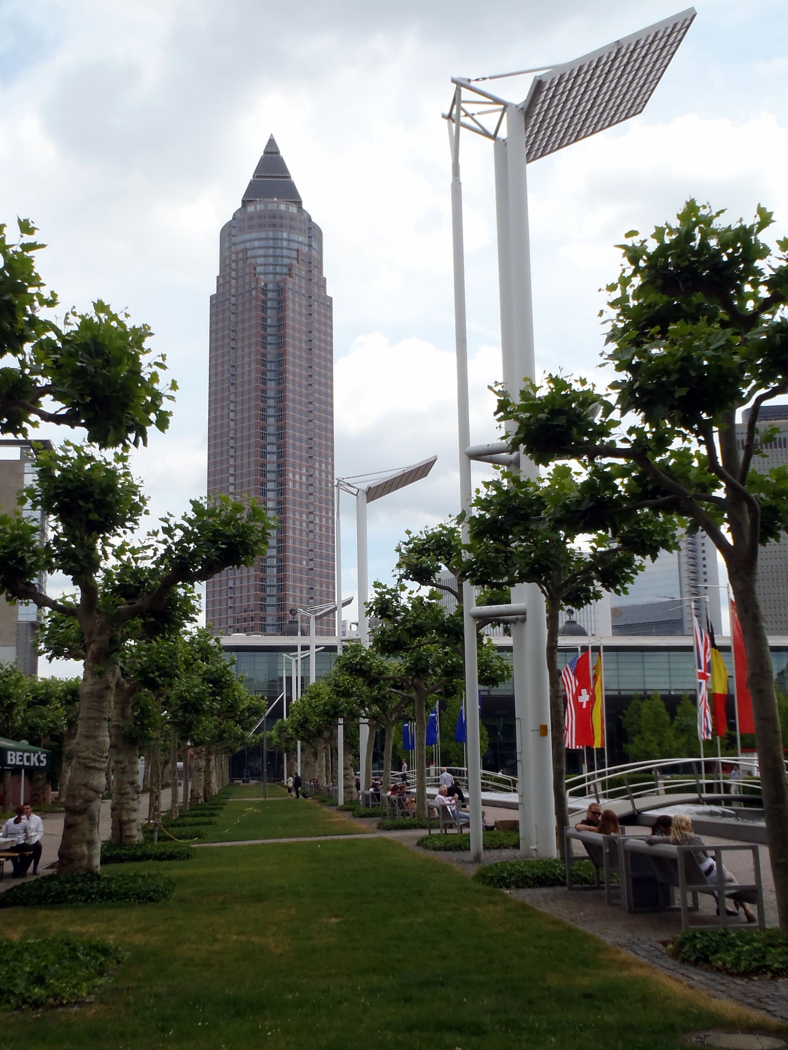 Greenbelt in Messegelände