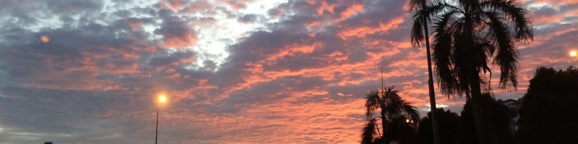 Sky view at Lebuhraya Bukit Jalil, Kuala Lumpur