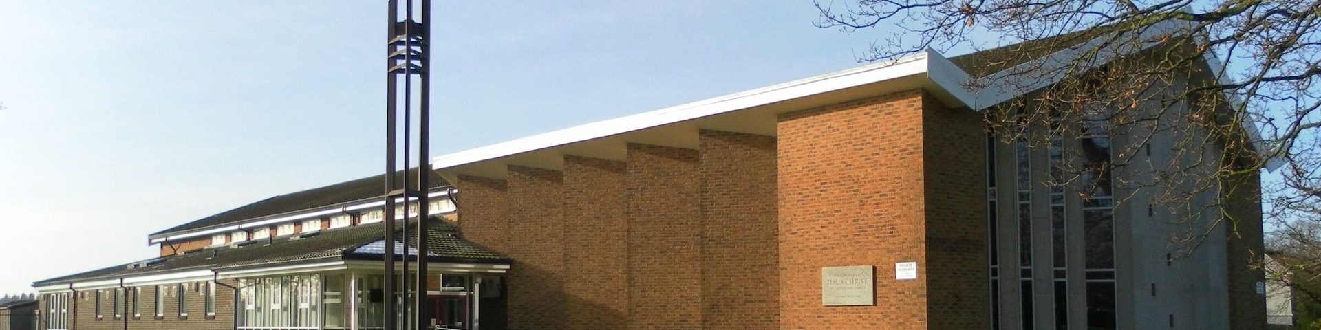 A meetinghouse of The Church of Jesus Christ of Latter-day Saints in the Southgate neighbourhood of Crawley, West Sussex, England.