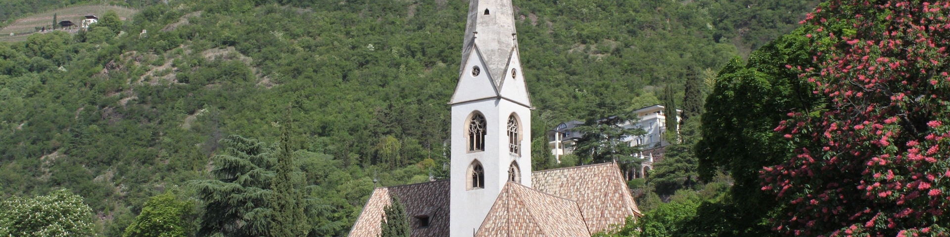 Old Parish Church in Gries Bozen Bolzano (south view)