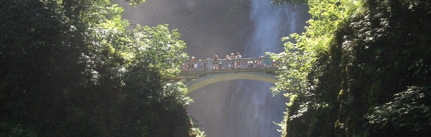 Multnomah falls it's a magic place