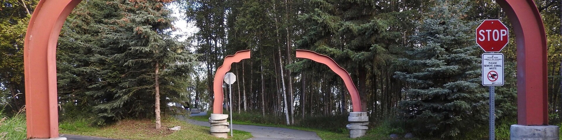 Earthquake Park - in 1964, Anchorage and Southcentral Alaska were premanently changed by one of the largest earthquakes to shake N. America. The park represents part of the remnants of a landslide caused by that earthquake.
#Alaska