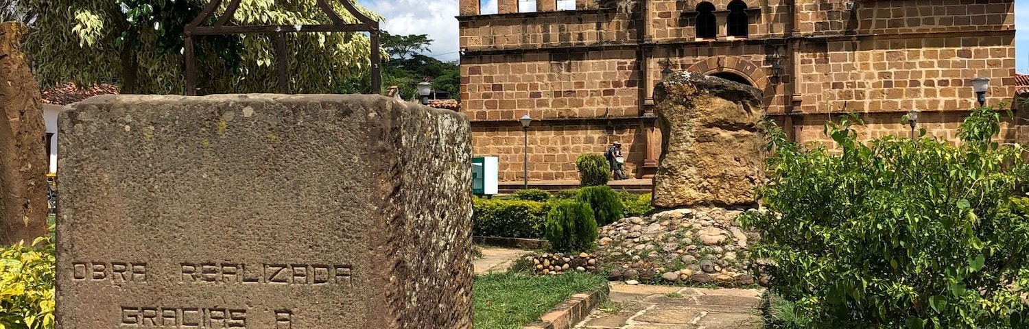 We walked about 3.5 hours from Barichara to Guane, a great walk