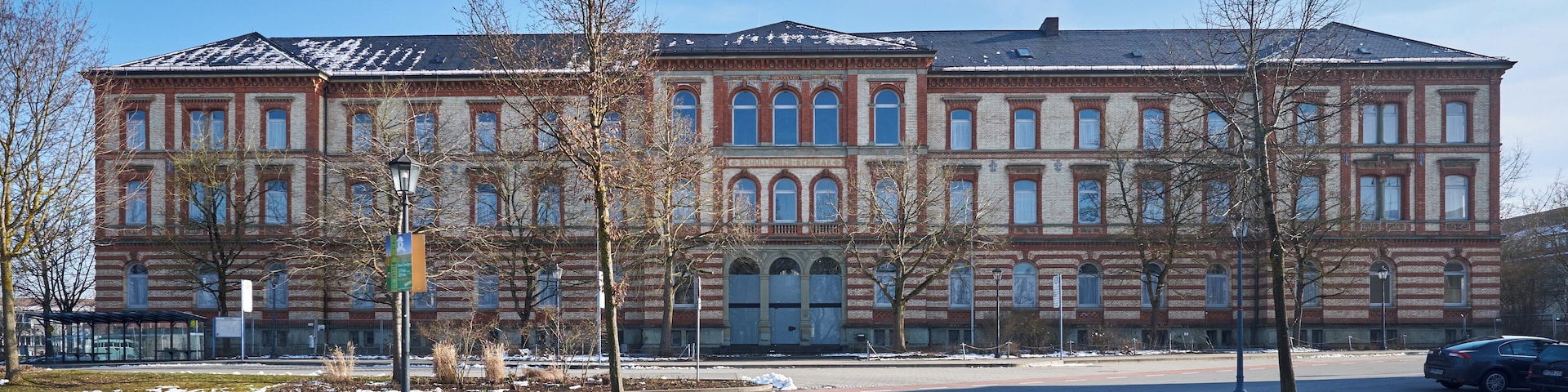 Building in the Schützenstraße, once a seminar for teachers, later main building of the Toin Gakuen Schule Deutschland, Bad Saulgau, district Sigmaringen, Baden-Württemberg, Germany