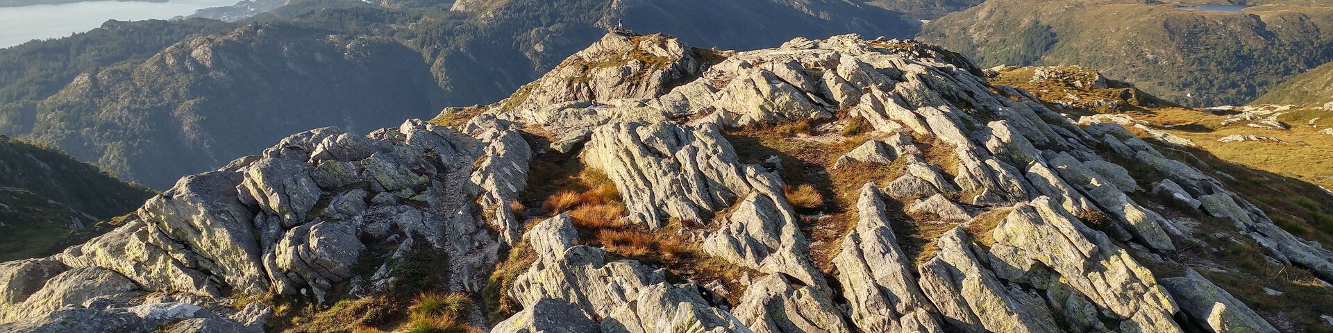 Take trip on cable car and with a short walk you will be on the very top of Ulriken, highest of the seven mountains that surround Bergen. That view is well worth it.