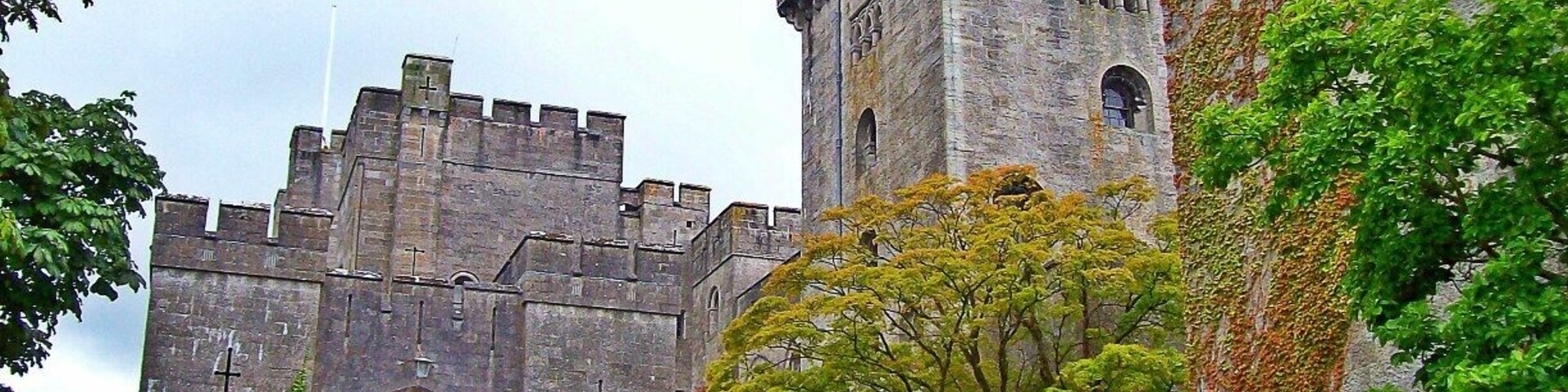 A neo-Norman castle built with the profits of a sugar plantation and the Welsh slate trade in the 19th century. The castle has amazing views over the Menai Straits and is in incredible condition. It is essentially the fairytale castle of my dreams.