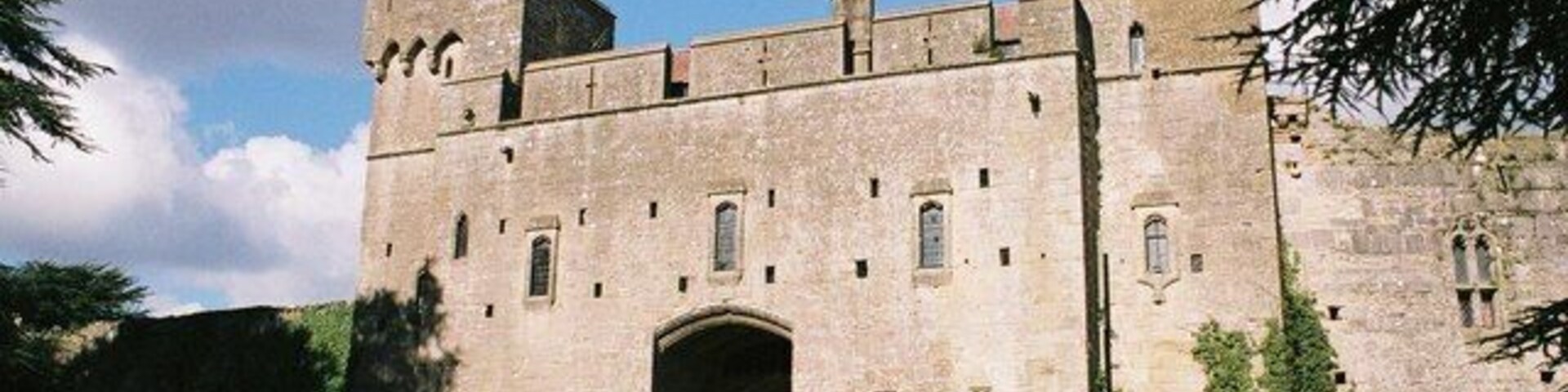Caldicot Castle entrance