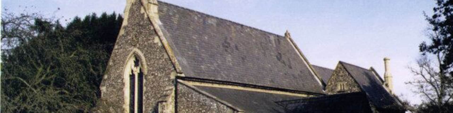 St John the Baptist, Cookham Dean Grade 2 listed building erected in 1849.