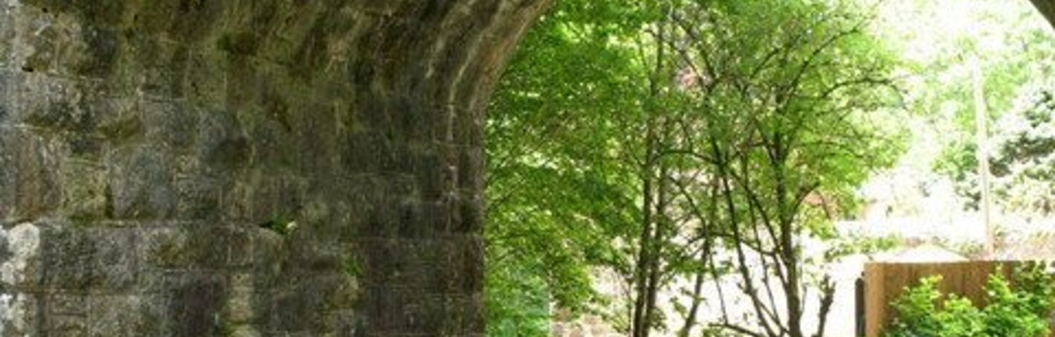 Lustleigh Rail Bridge This bridge used to carry the Moretonhampstead branch line from Newton Abbot over the stream in Lustleigh.