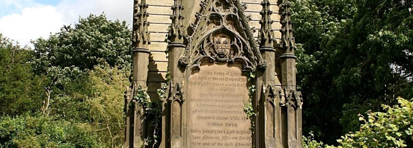 The Birley Monument in Kirkham Parish Church