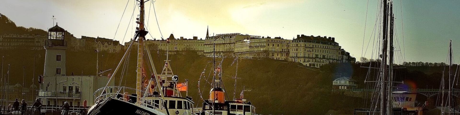 Idyllic vista amongst the hills of Yorkshire