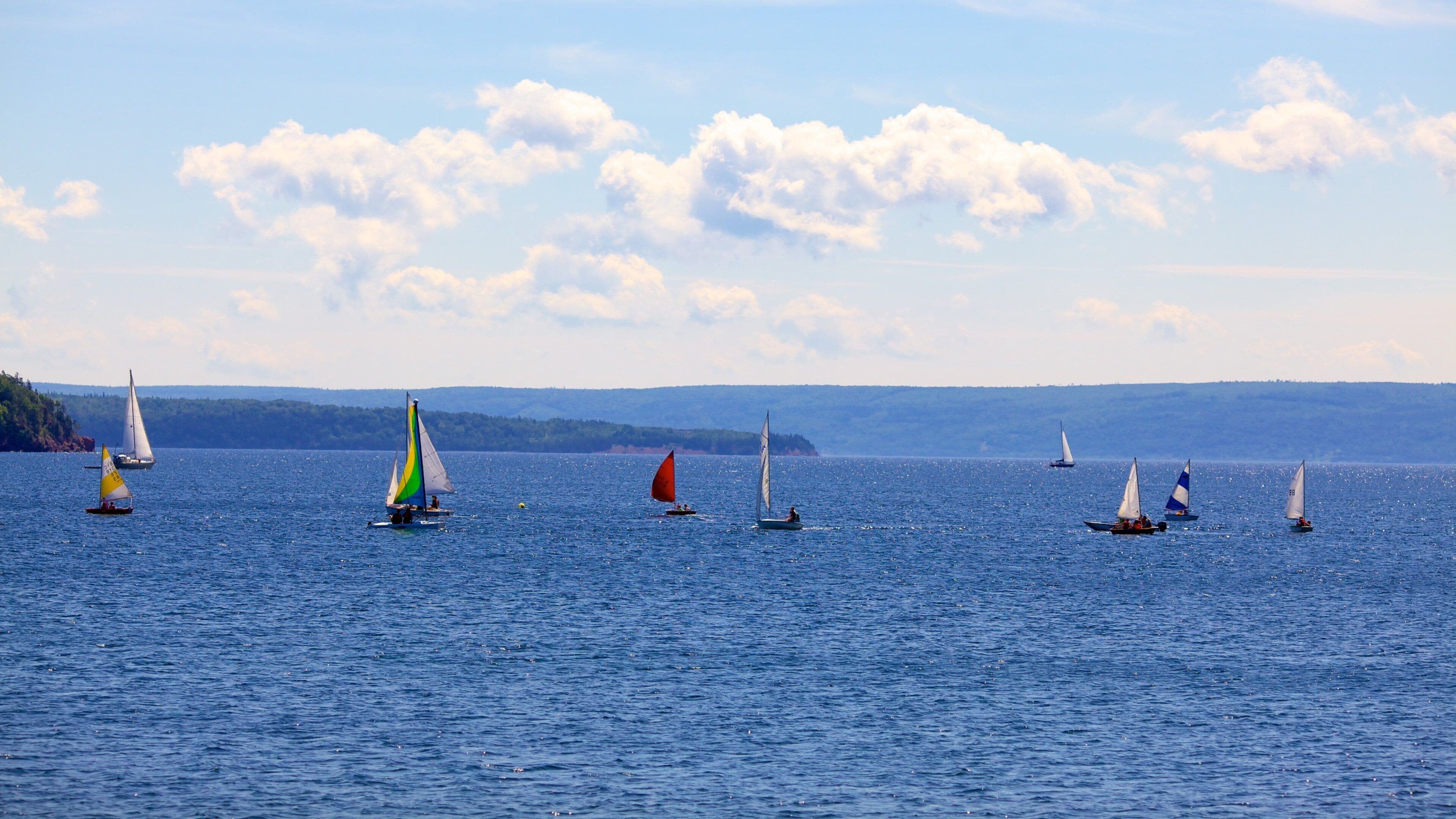 Baddeck featuring sailing