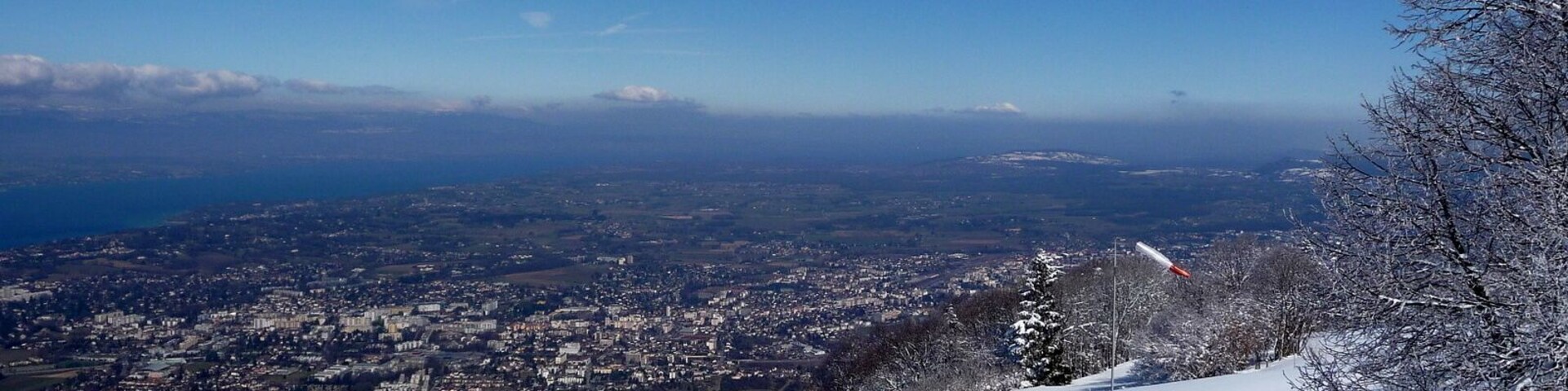 View From the Saleve during Winter