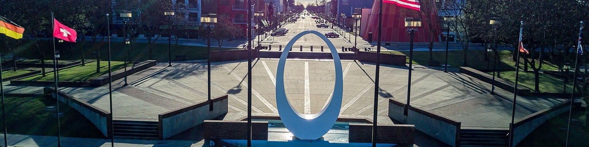 Nice city park near the Saginaw river