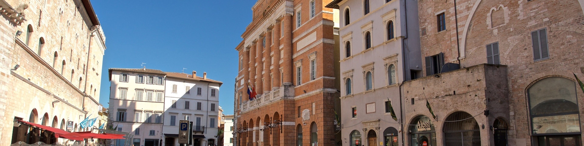 Foligno featuring heritage elements