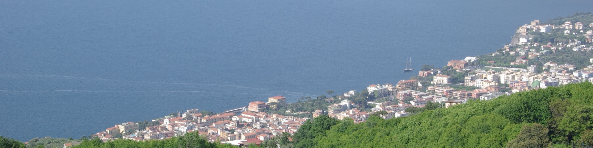 Panorama of Sorrento from Sant'Agata sui Due Golfi