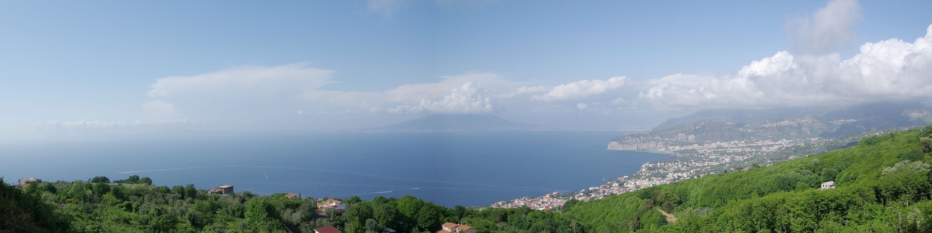 Panorama of Sorrento from Sant'Agata sui Due Golfi