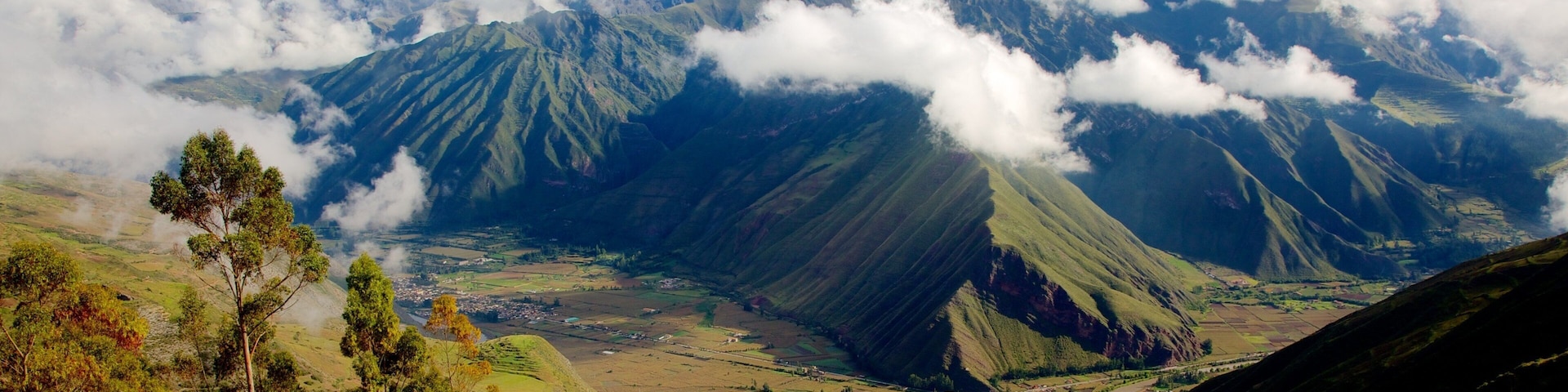 Urubamba featuring tranquil scenes, landscape views and mountains