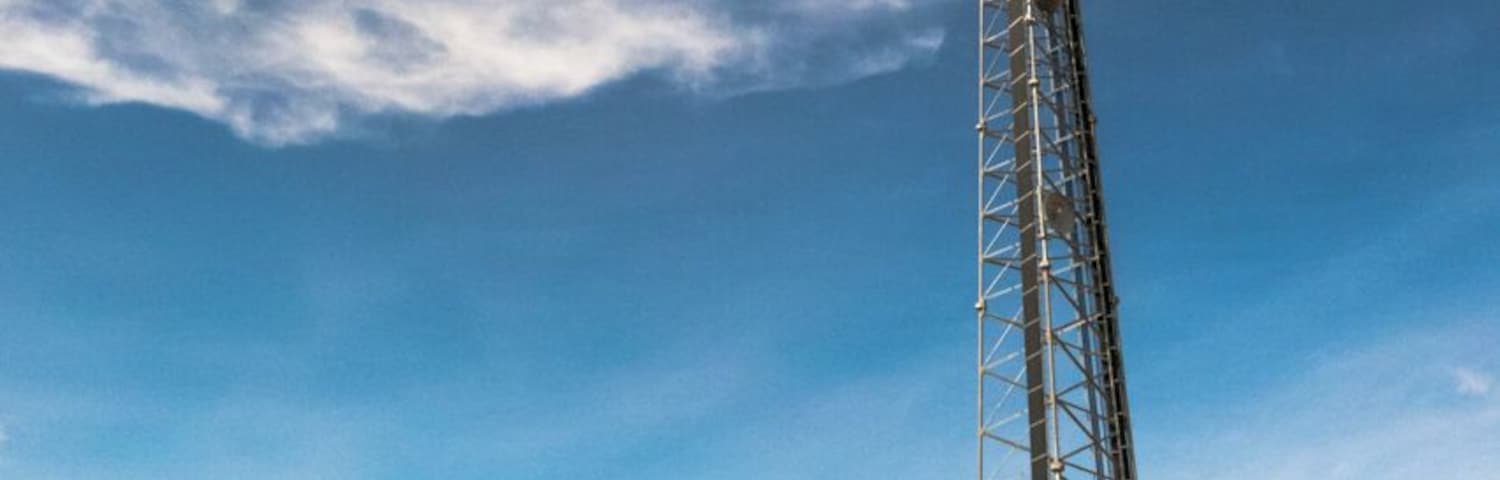 There is nothing out here except this school and the cell phone tower. At least the kids will have service to text in class. I found myself here because I was supposedly meeting people here to go on a hike nobody was there so I took pictures.