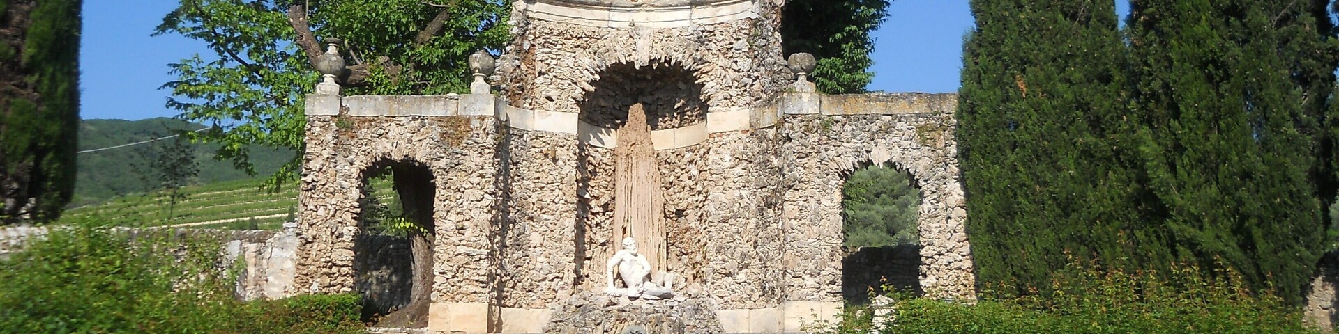 Pojega garden at Rizzardi villas in Negrar (Verona)