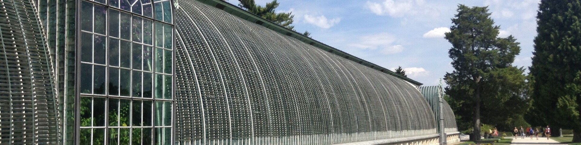 Greenhouse and gardens at Lednice Chateau.
#UNESCO