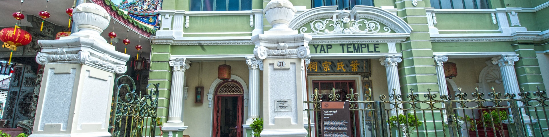 George Town featuring heritage elements and heritage architecture