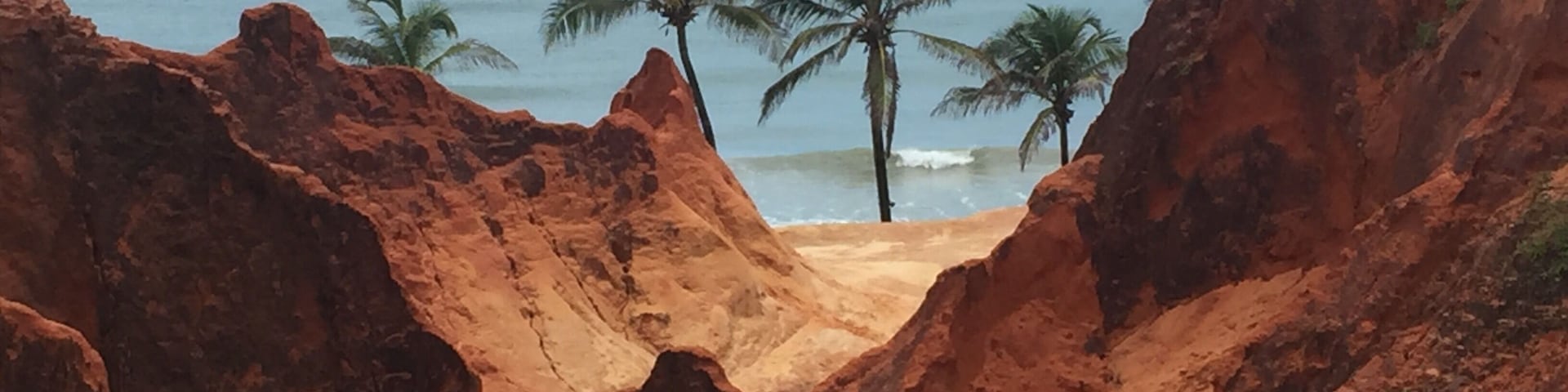 Falésias em Beberipe - Fortaleza - Brazil