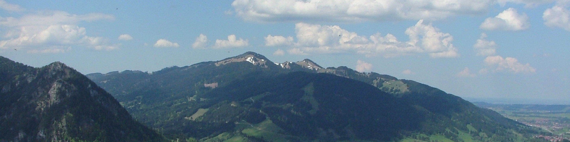 Pfronten Steinach und die Alpspitz