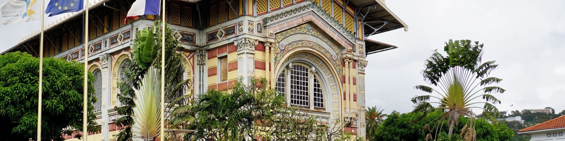 The Schoelcher Library in Fort de France, Martinique (Jan 2018): built in the late 1880s, this is a monument to the slavery abolitionist, Victor Schoelcher: and, it was actually made in France & then assembled in Fort de France.