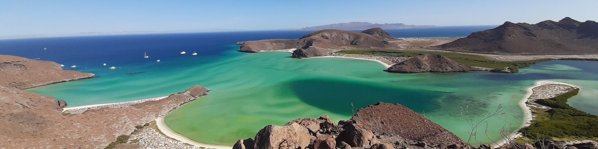 Amazing view point from Balandra. Is not one of the usual trails, this one is to a TV antenna (around 1 hour hike)