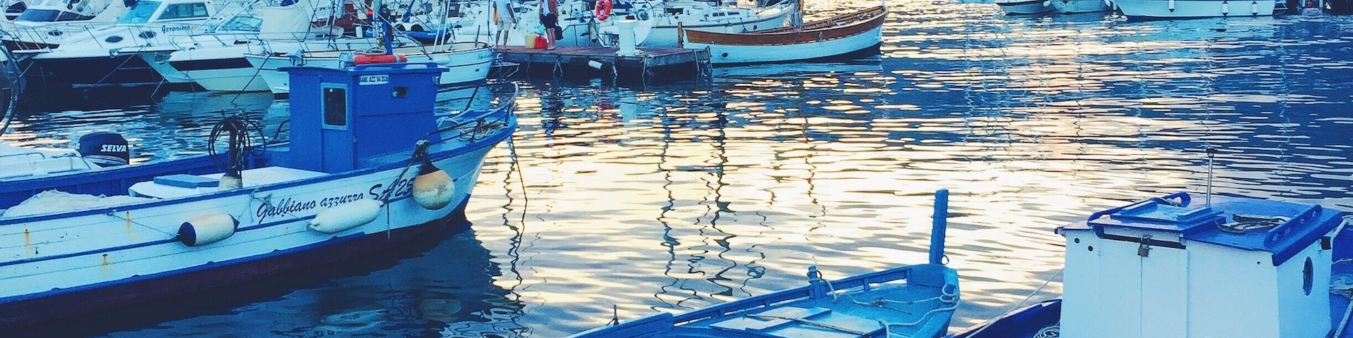 View from on port of Salerno, Italy, on the Amalfi Coast at sundown. Everything was covered in a blue hue. @gadinote and I stayed in a small town called Cava Di Terreni to cut costs on our travels (surprise surprise : the beauty of the Amalfi Coast is not for free). To access Positano, Capri and many other beaches catch the bus from Cava to Salerno and take one of the many ferries to your destination! Make sure you know the return times (although I wouldn't complain about getting stranded in this beautiful part of the world)
